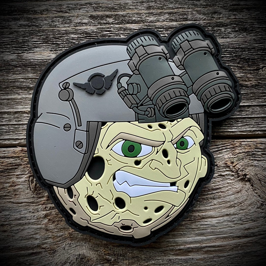 Aircrew “moon Goon” PVC Patch - Glow in the Dark - Hook and Loop ...