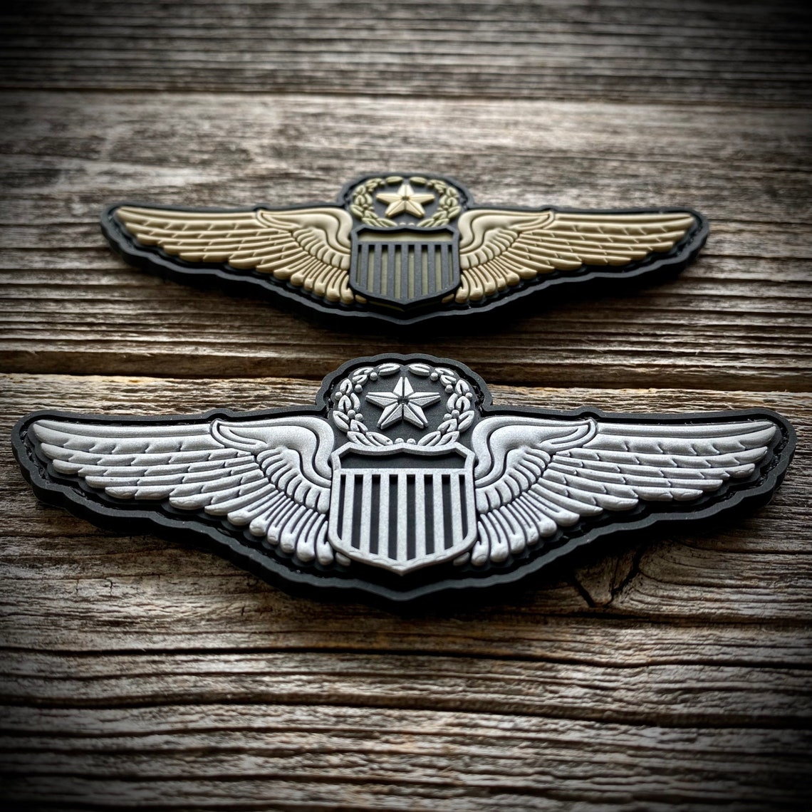 AIR FORCE “aviator” Badge PVC Patch - Pilot Aircrew Wings - Master ...