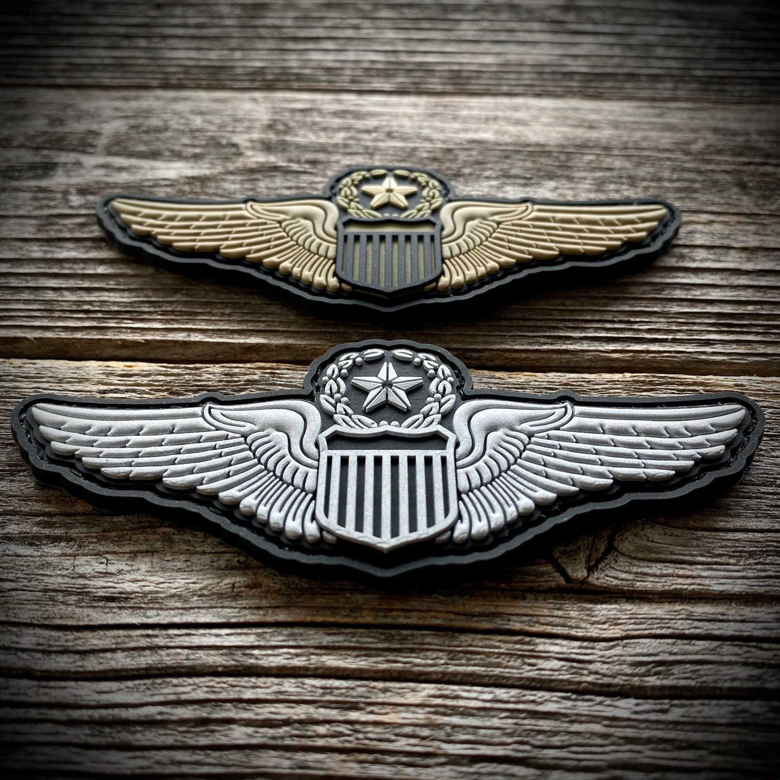 AIR FORCE “aviator” Badge PVC Patch - Pilot Aircrew Wings - Master ...