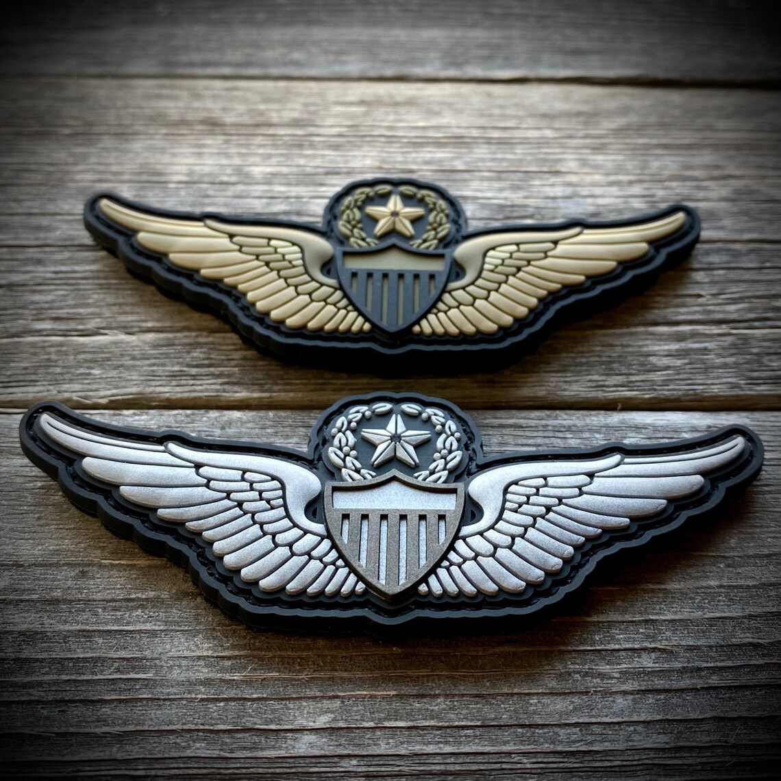 ARMY aviator Badge PVC Patch Pilot Aircrew Wings Master - Etsy