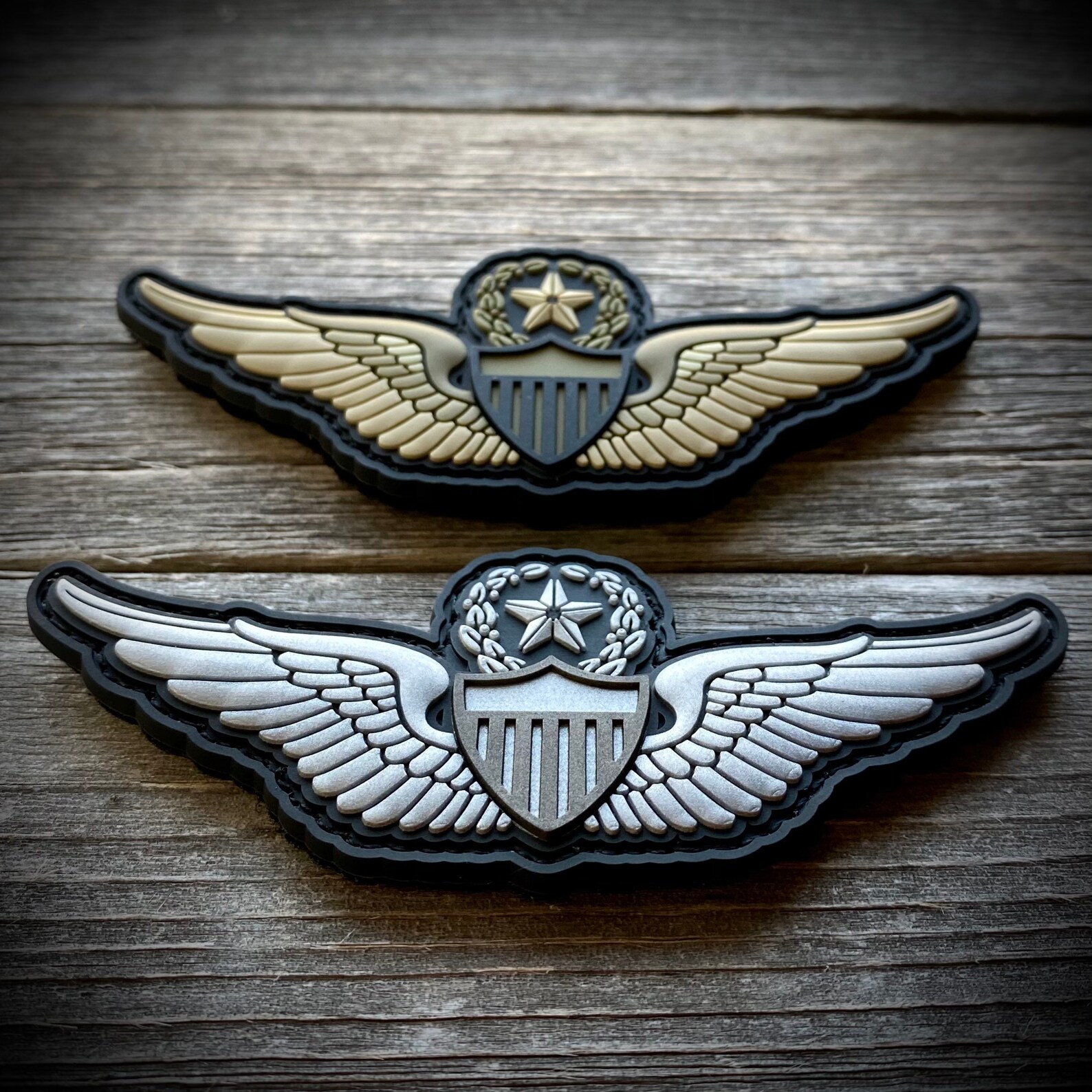 ARMY aviator Badge PVC Patch Pilot Aircrew Wings Master - Etsy