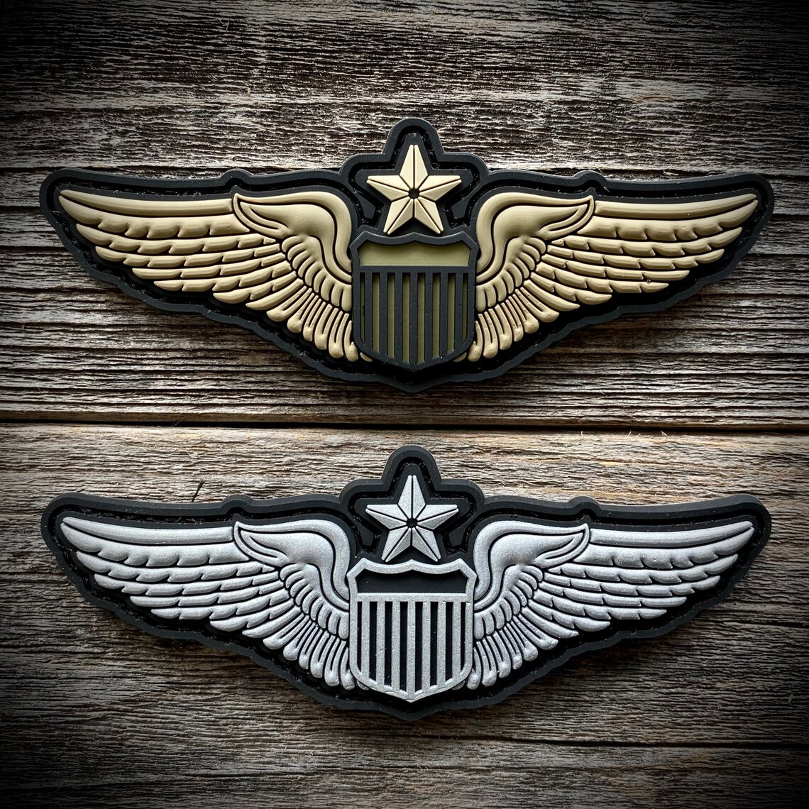 AIR FORCE “aviator” Badge PVC Patch - Pilot Aircrew Wings - Master ...