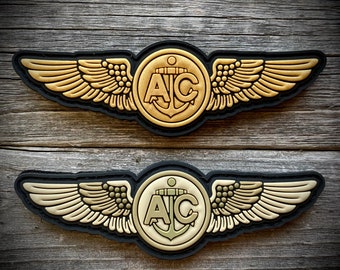 Combat Aircrew Wings PVC Patch Navy / Marine Corps Enlisted | Etsy