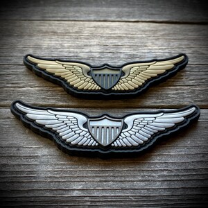 ARMY “aviator” Badge PVC Patch - Pilot Aircrew Wings - Master, Senior ...