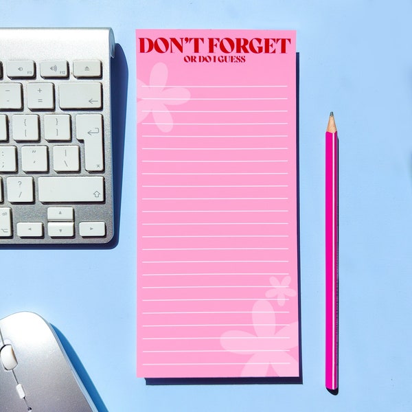 To Do List Pad - Etsy