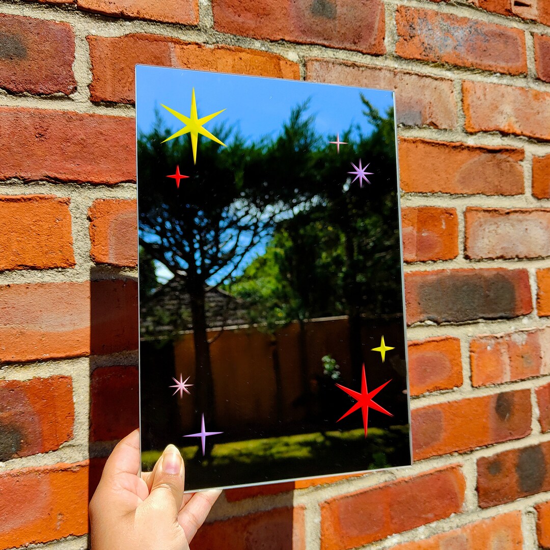 A Subtle Sparkle A4 Selfie Mirror Home Decor - Etsy