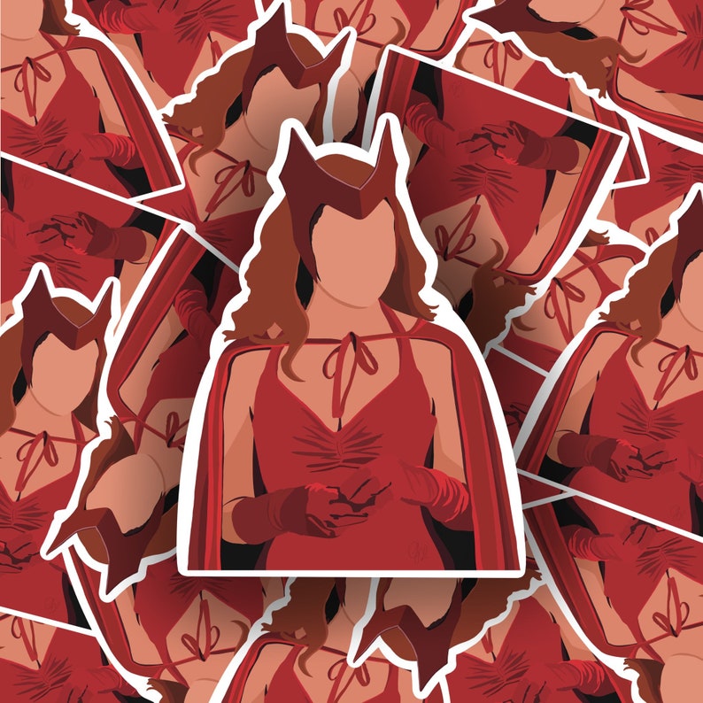 Wanda Maximoff // Wandavision // Avengers // Marvel // Illustration ...