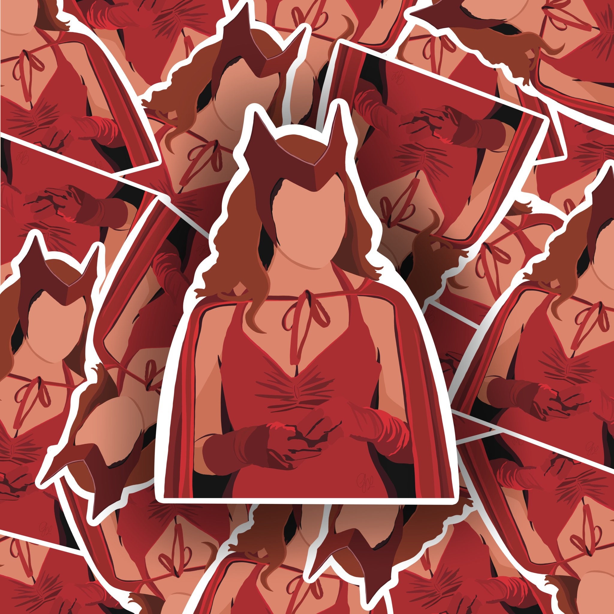 Wanda Maximoff // Wandavision // Avengers // Marvel // Illustration ...