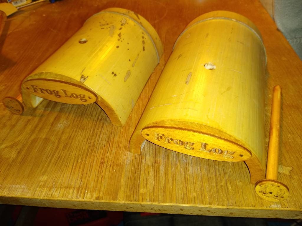 Frog Log Bamboo House for Frogs Toads and Newts. Hand Crafted | Etsy