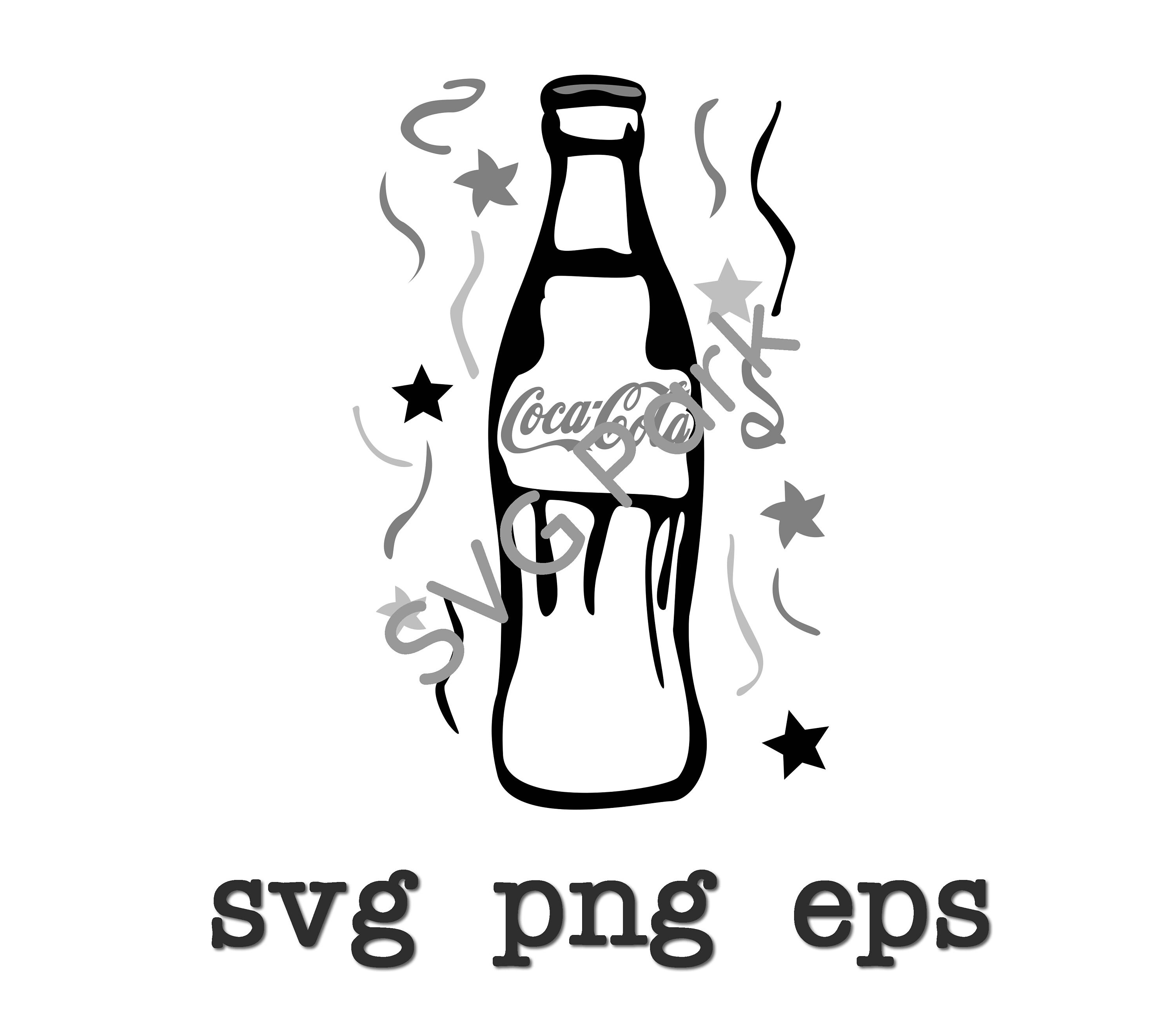 Coca Cola svg png eps | Etsy