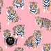 Tiger Seamless Pattern, Tiger Repeat, Big Cat Repeating Pattern ...