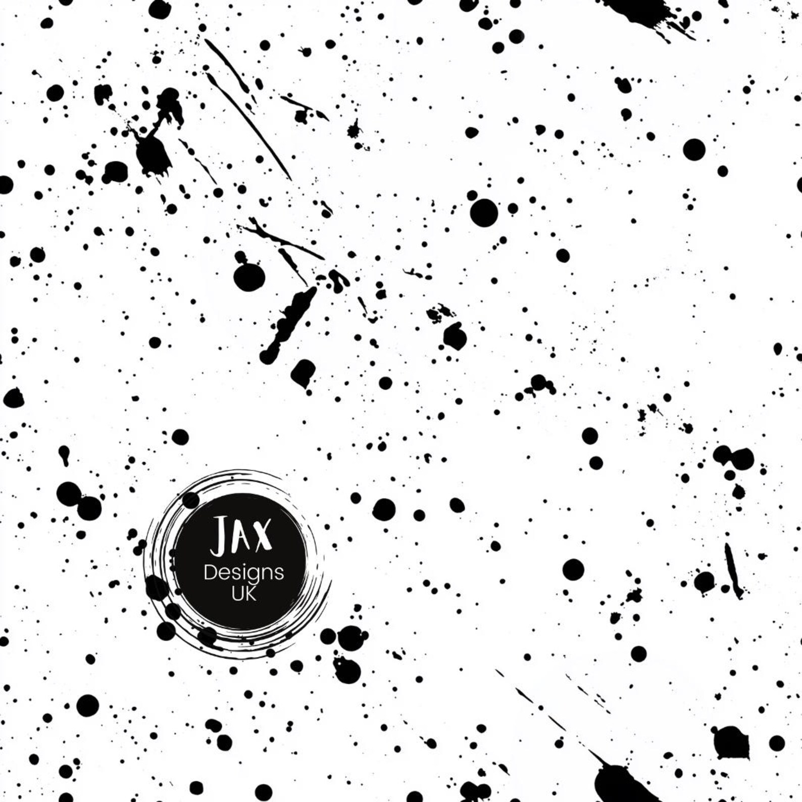 Splatter Seamless File, Paint Splatter Effect Pattern, Paint Splatters ...