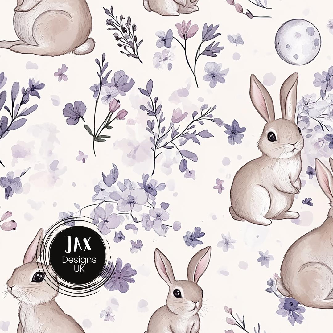 Bunny Seamless Pattern File, Fabric Print, Easter, Repeating Pattern ...