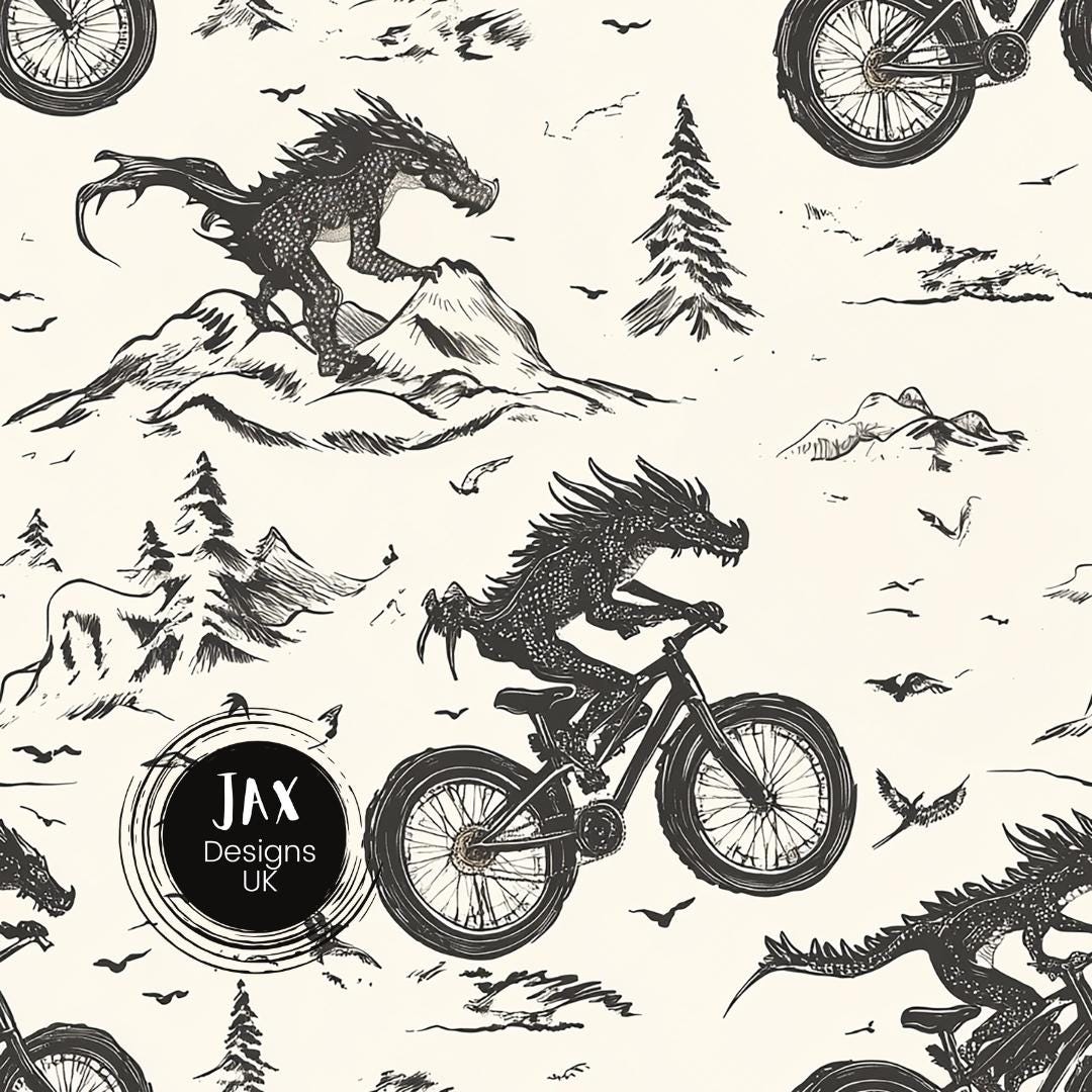Dragon Seamless Pattern File, Fabric Print, Sublimation, Repeating ...