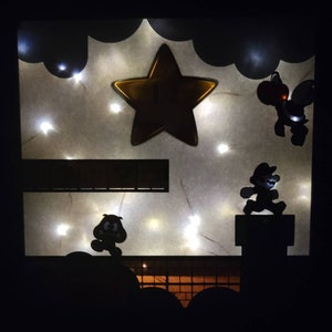 Super Mario Lightbox - Etsy