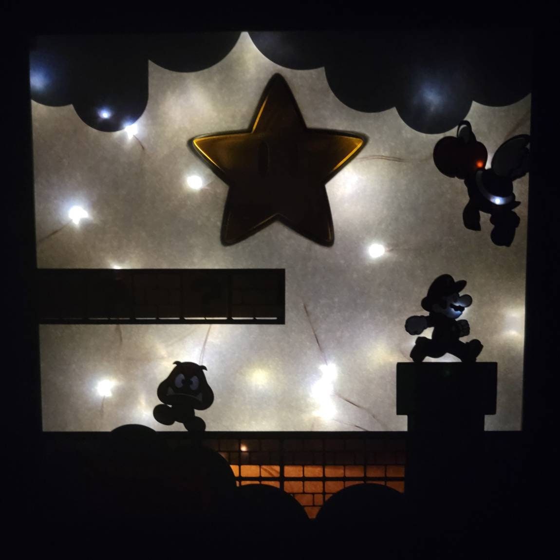 Super Mario Lightbox - Etsy