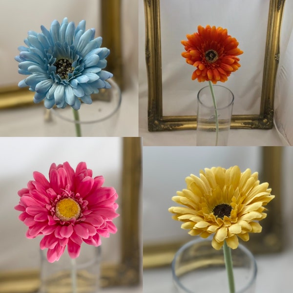 Silk Gerbera Daisies - Etsy