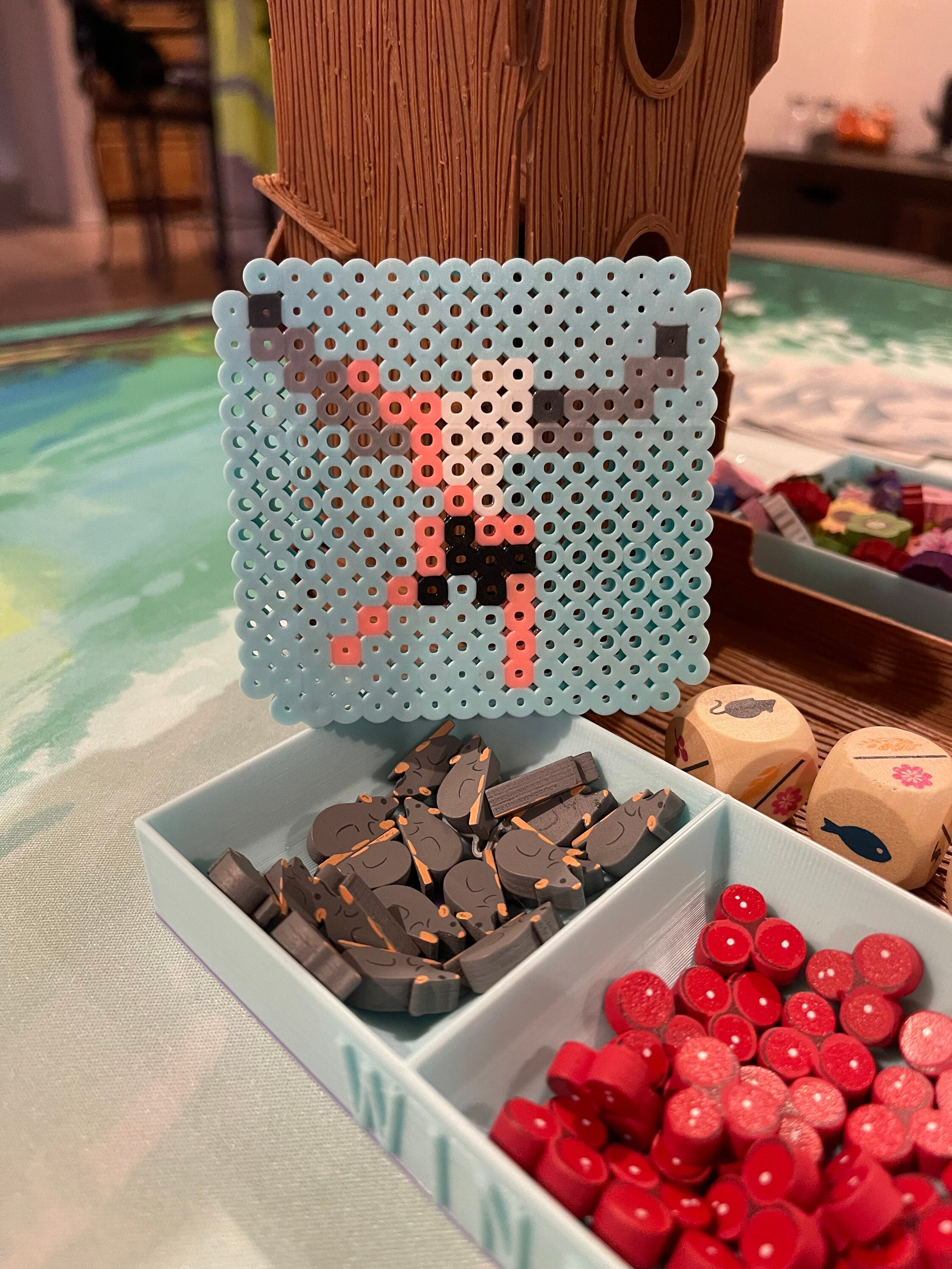 Perler Bead Wingspan First Player Marker - Etsy