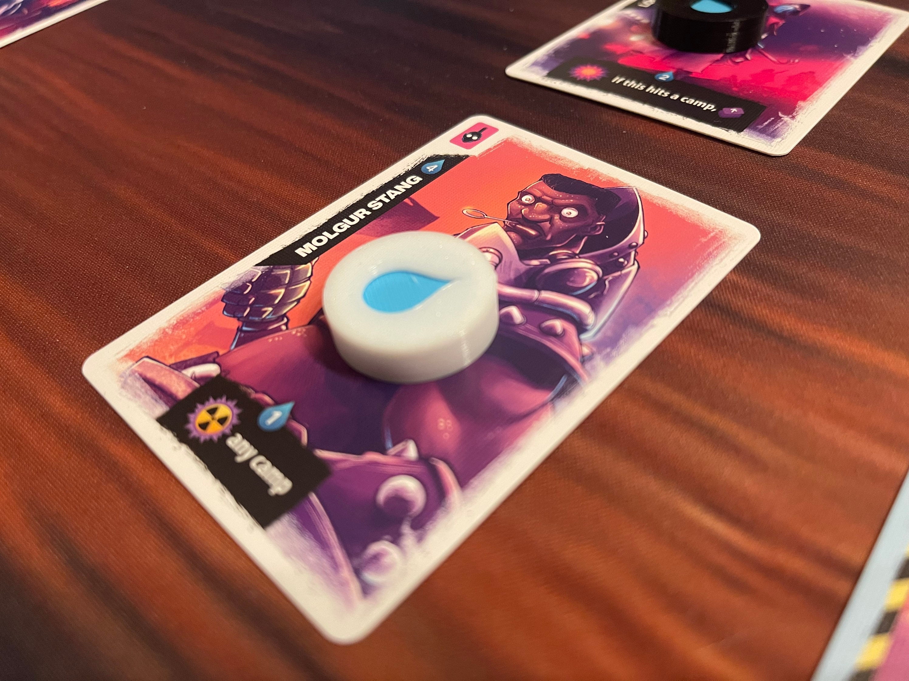 3D Printed Radlands Water Tokens for Retail Edition - Etsy