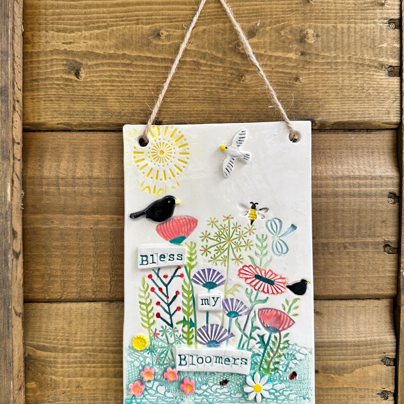 Ceramic Wall Plaque - Etsy UK