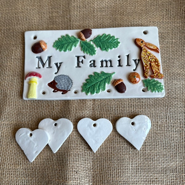 Ceramic Wall Plaque - Etsy UK