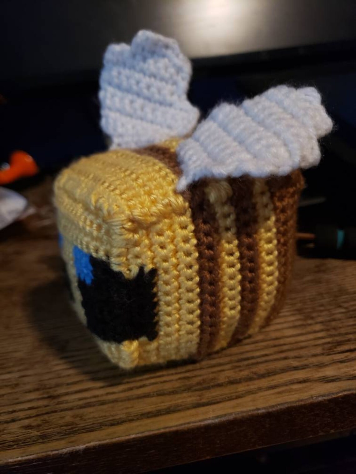 Crochet Minecraft Bee | Etsy