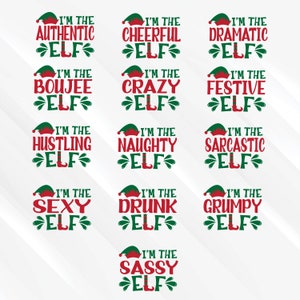 Christmas Elf Family Shirt, Elf Friends Group Shirt, Matching Elf ...