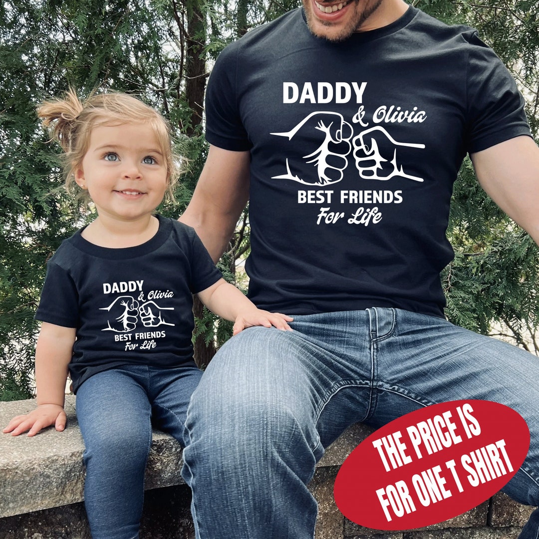 Custom Daddy and Daughter Shirt, Father and Daughter Matching Shirt ...