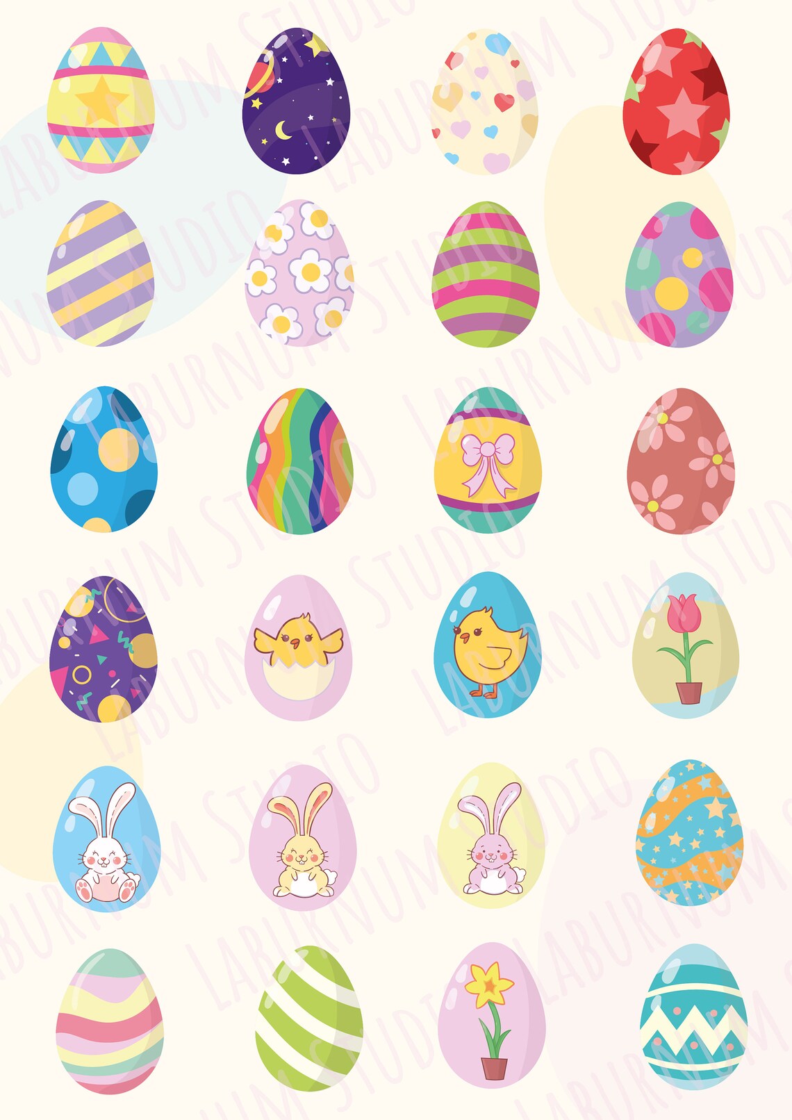 Easter Bundle Clip Art Images, Royalty Free Clip Art - Instant Download ...