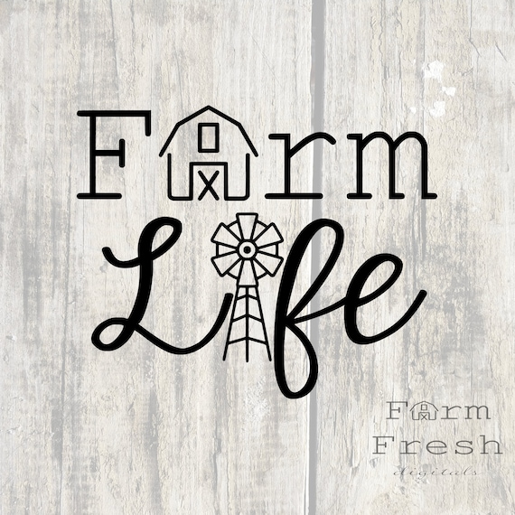 Farm Life SVG File for Cricut Instant Download Svg Png Jpg - Etsy Israel