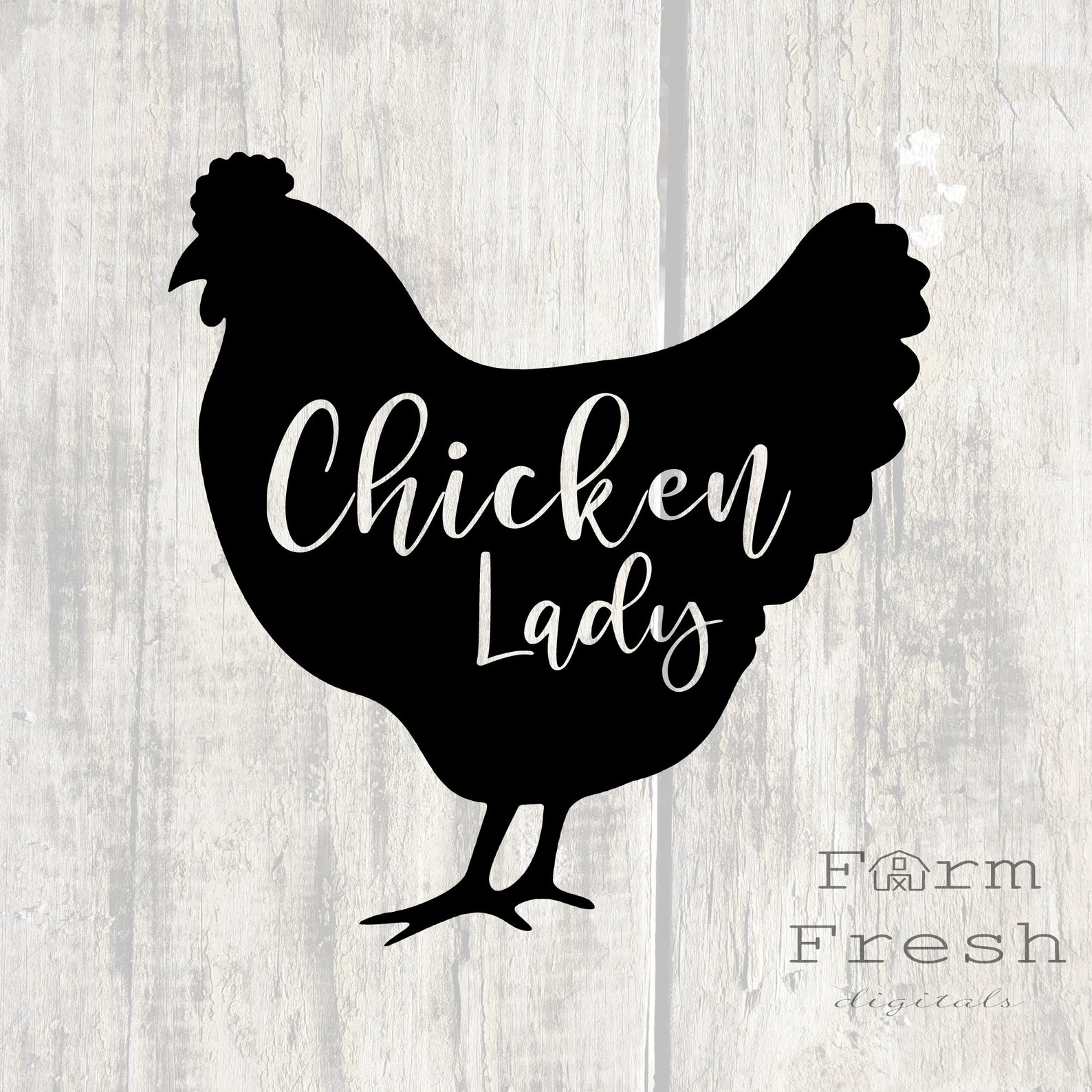 Chicken Lady Svg, Chicken Lady Tshirt Design, Crazy Chicken Lady Farm ...