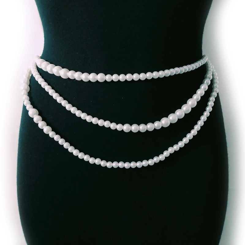 Pearl Belt - Etsy