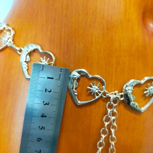 Gothic Belt, Harajuku Punk Moon Metal Belts Women Vintage High Waist ...