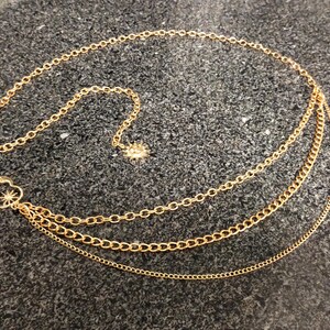 Gothic Belt, Harajuku Punk Moon Metal Belts Women Vintage High Waist ...