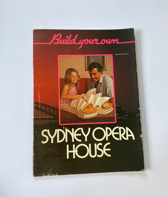 Amazing Sydney Opera HOUSE Paper Model Book Vintage Craft - Etsy