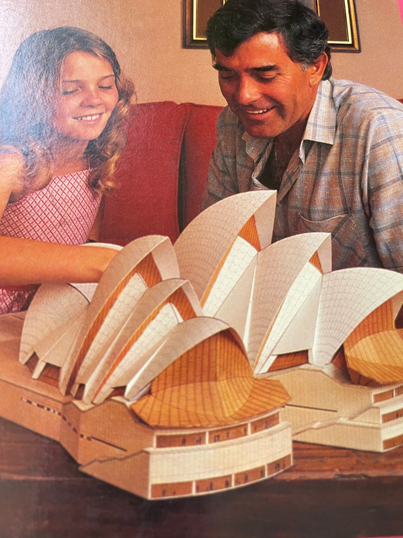 Amazing Sydney Opera HOUSE Paper Model Book Vintage Craft | Etsy
