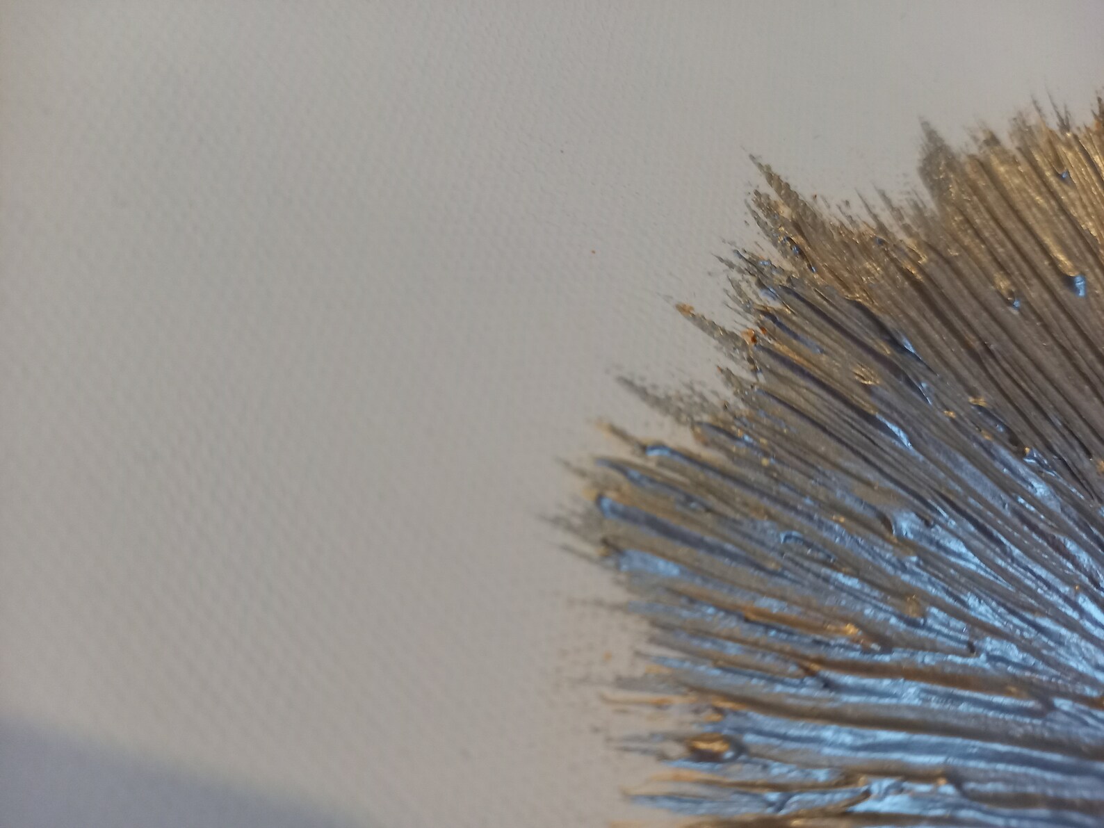 White Textured Wall Art Two Piece Wall Art Silver Textured - Etsy