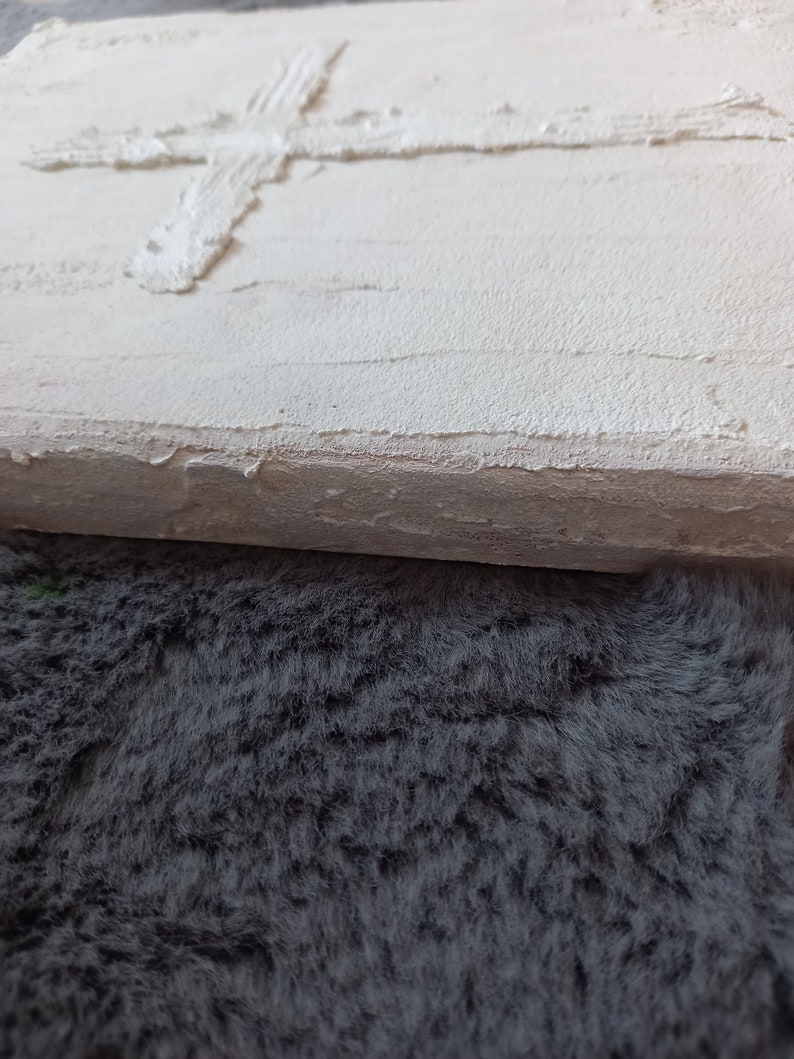 Christian Painting Christian Wall Art Textured Wall Art - Etsy