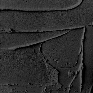 Black Large Wall Decor, Black Textured Wall Art, Plaster Art ...