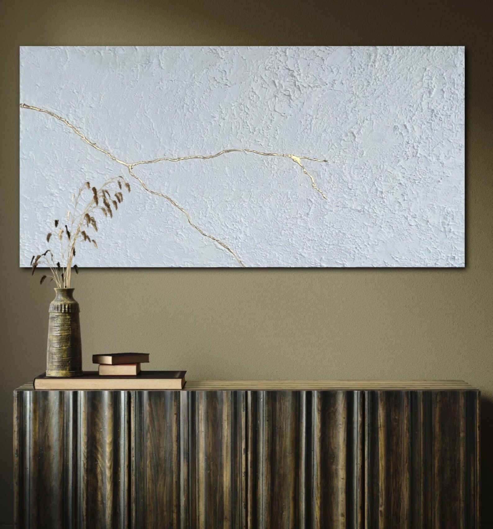 Tableau Peinture, Kintsugi, Tableau Texture, Art Japonais, Grand ...