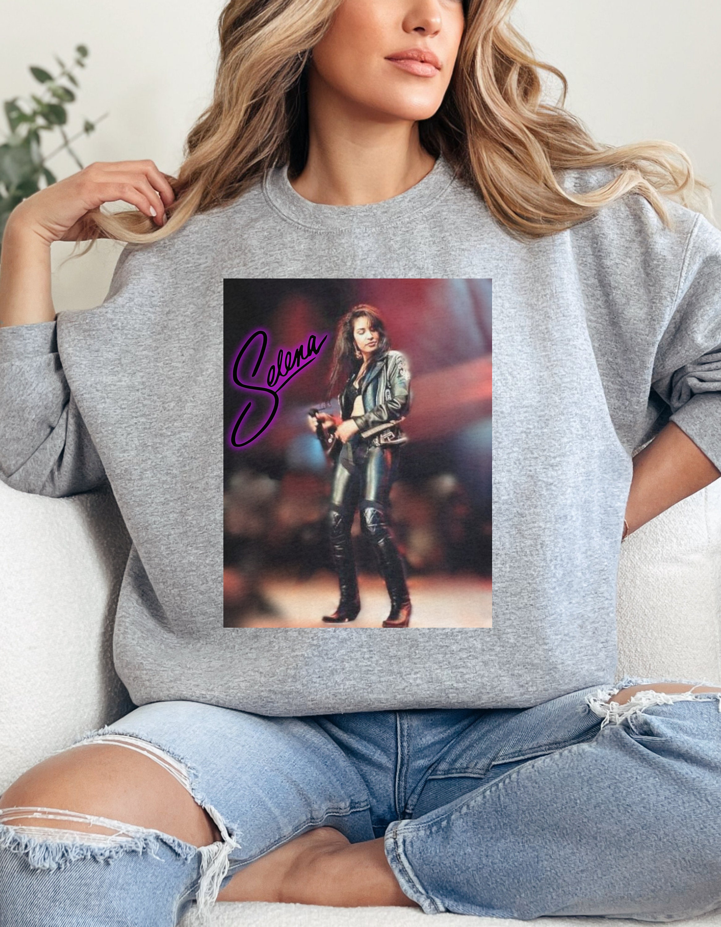 Selena Sweatshirt, Selenas Quintanilla, Queen of Tex Mex, Reyna De ...