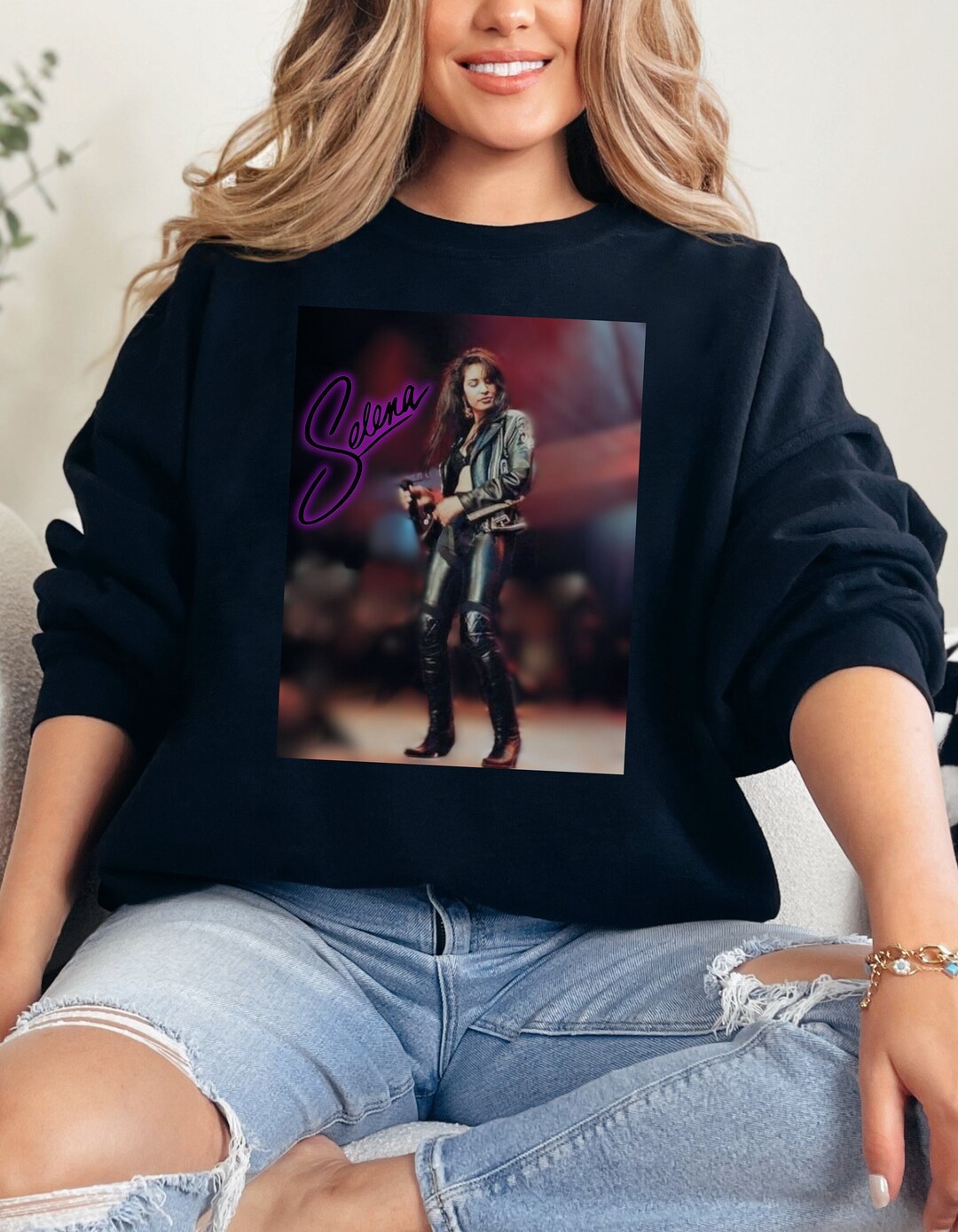 Selena Sweatshirt, Selenas Quintanilla, Queen of Tex Mex, Reyna De ...