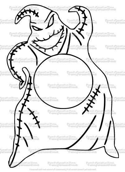 Oogie Boogie, the Boogie Man SVG and PNG for Starbucks Cup - Etsy