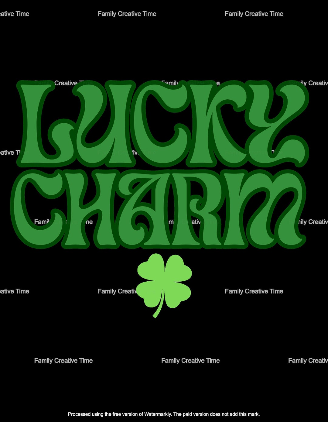 Lucky Charm PNG SVG File - Etsy