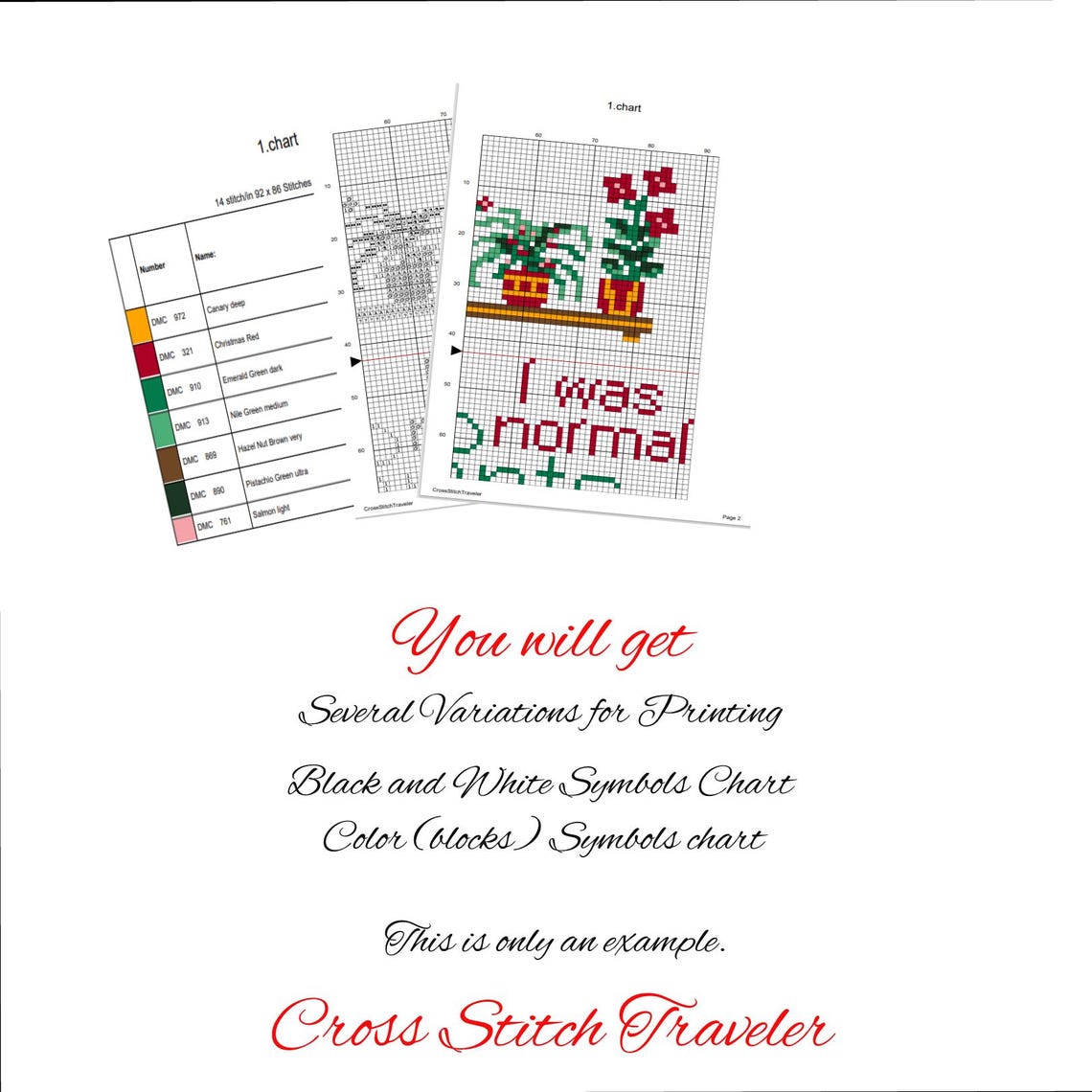 Padrão de Ponto Cruz "Stay Original", "Be Authentic Xstitch", "Worthy ...