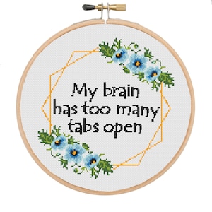 Set Bundle of 15 Five Funny Office Cross Stitch Patterns Coworker ...