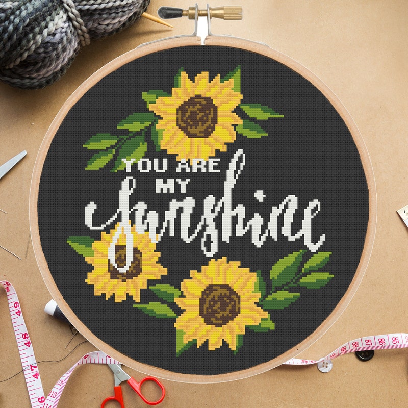 Sunshine Cross Stitch Pattern - Etsy