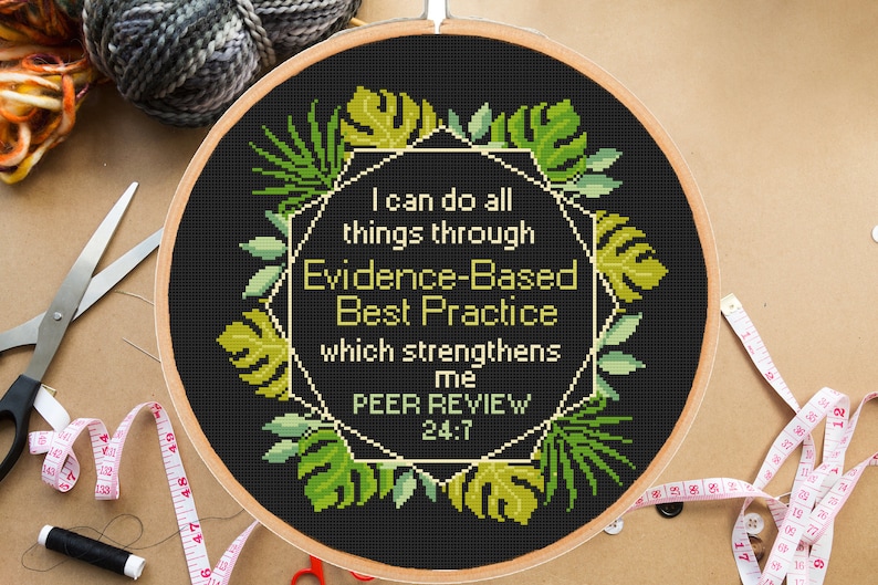 I Can Do All Things Through Evidence-based Best Practice Quote - Etsy