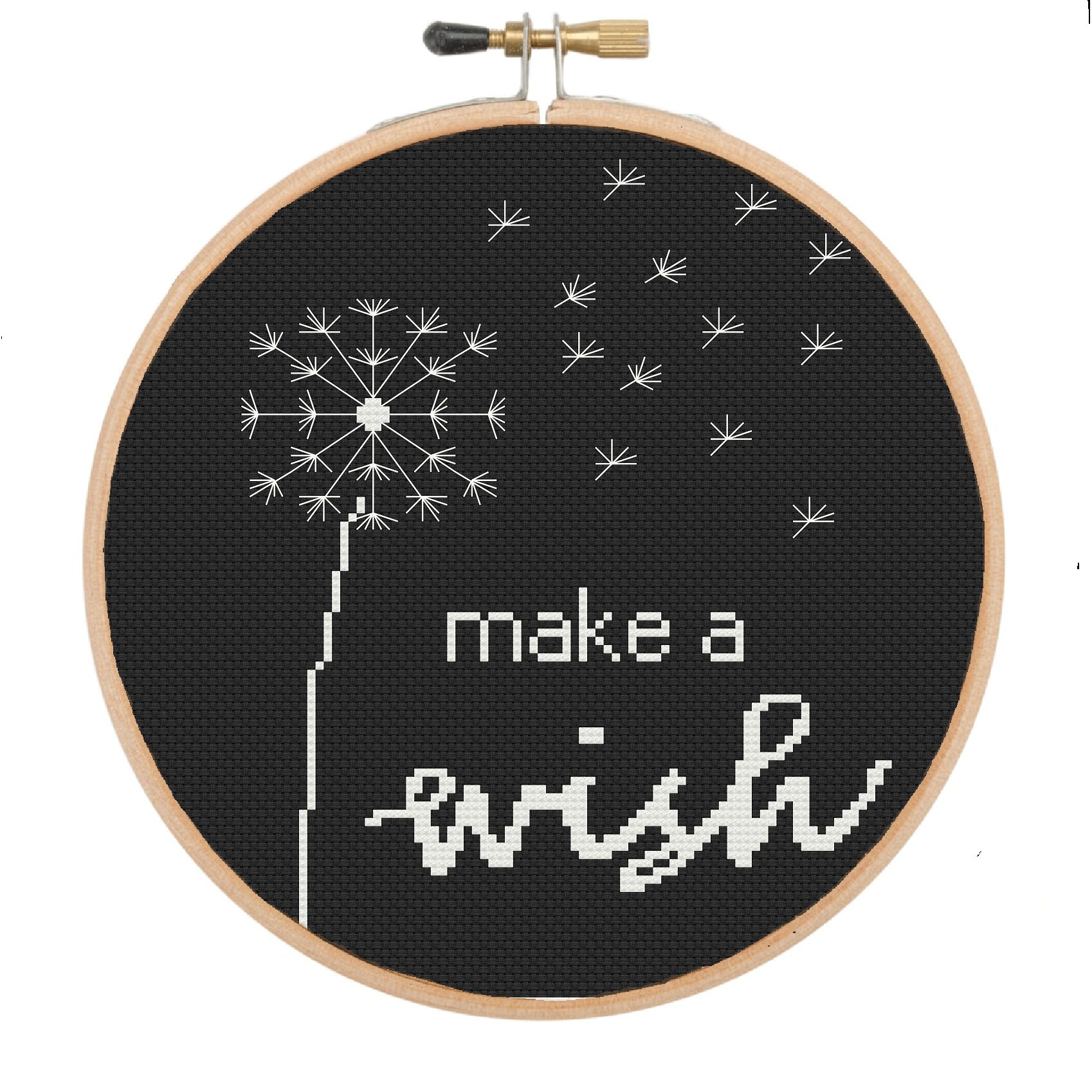Sewing & Needlecraft Motivational saying cross stitch pattern Make a ...