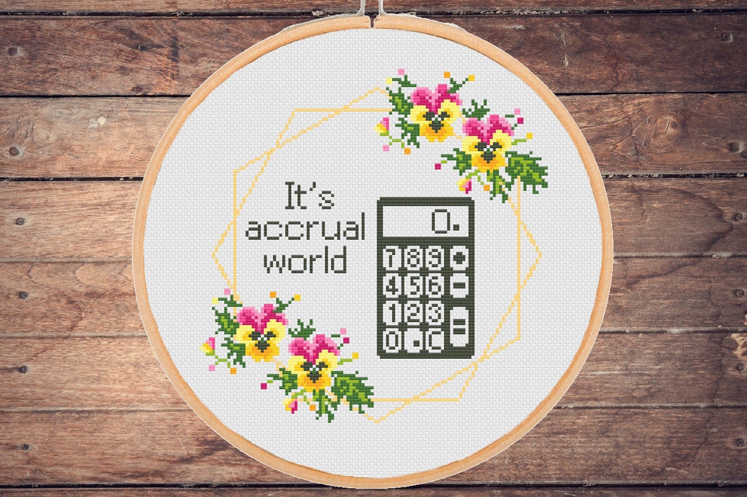 Funny Accountant Cross Stitch Pattern Snarky, Spreadsheet , Excel ...